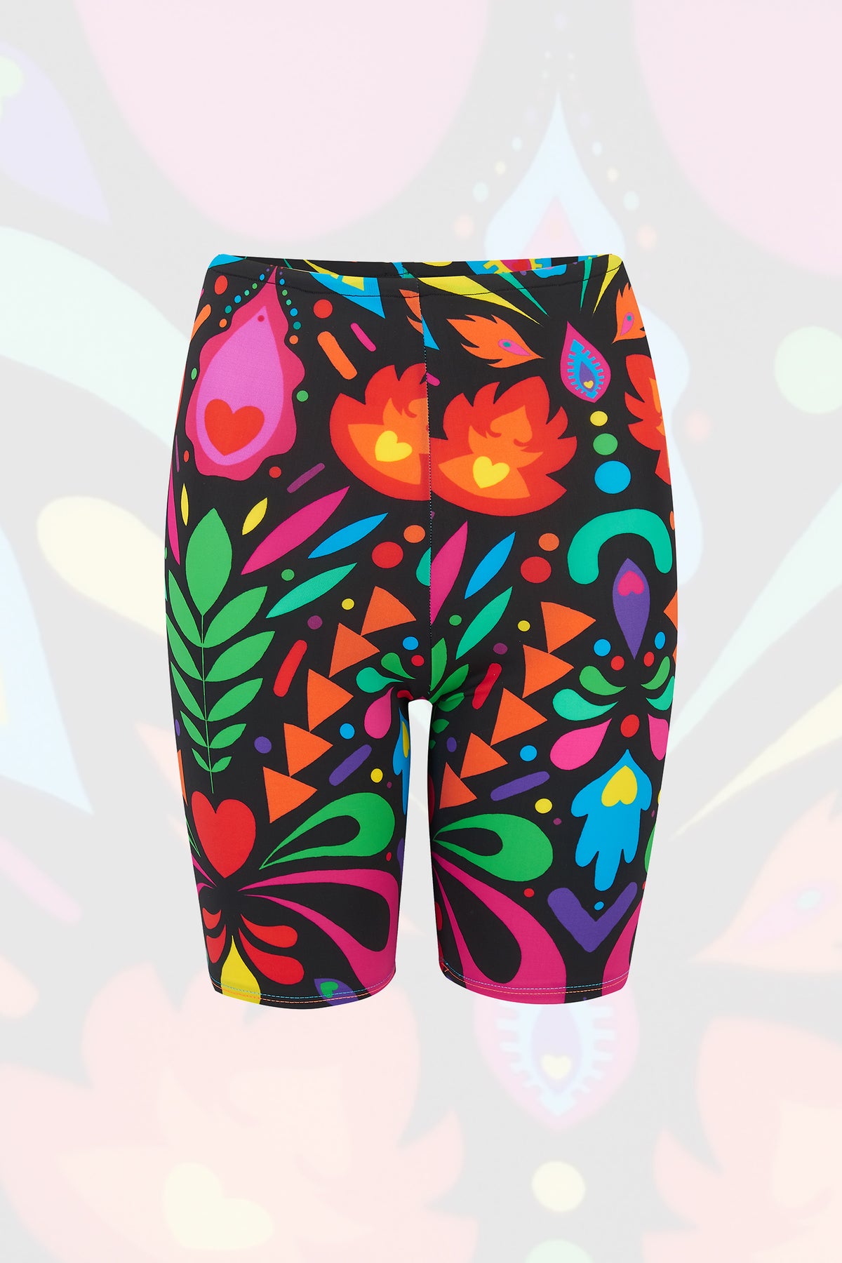 Black Rainbow Cycling Shorts in Femina Magicae – L•O•M